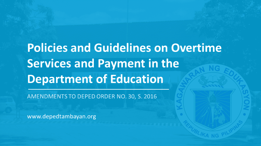 DepEd Orders | DepEd Tambayan