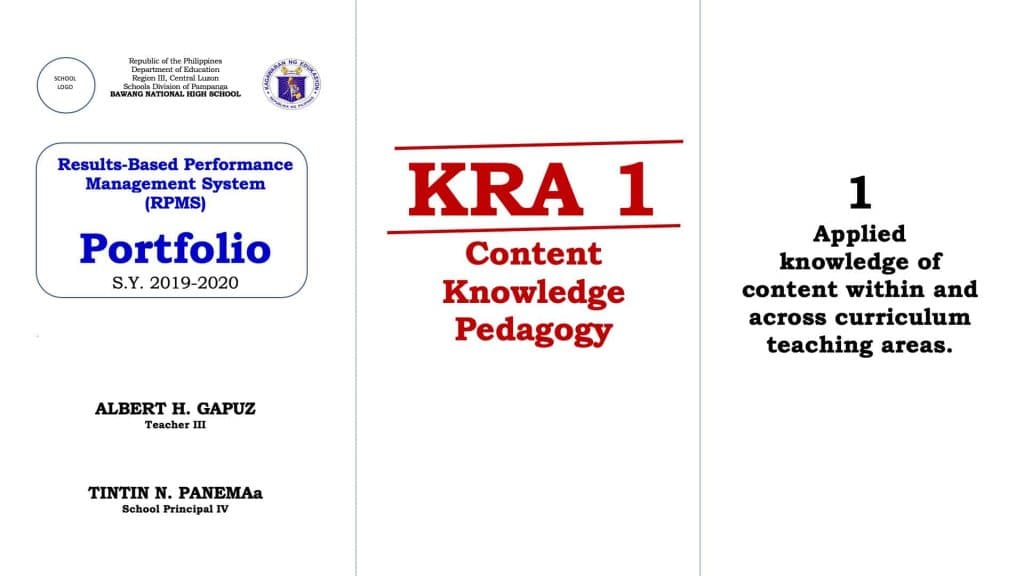 RPMS Portfolio | DepEd Tambayan