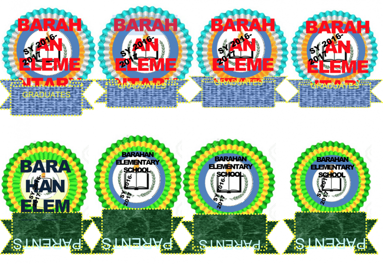 Complete Ribbon Heads for Graduation