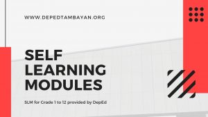 4th Quarter Self-Learning Modules (SLM)
