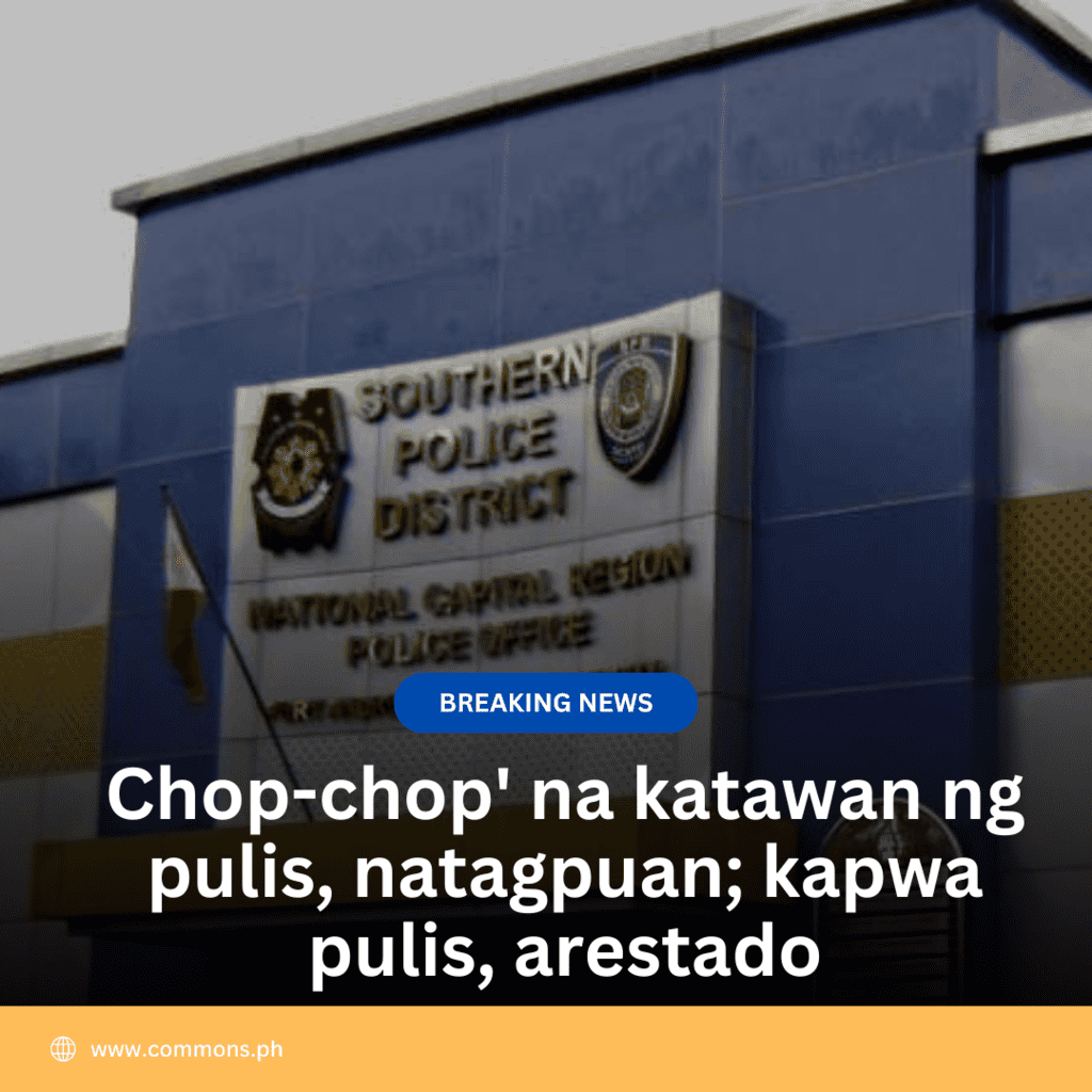 Chop-chop' na katawan ng pulis, natagpuan; kapwa pulis, arestado