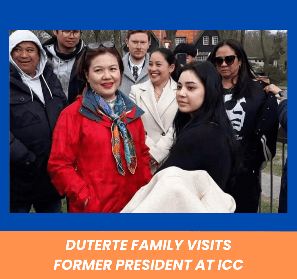 Duterte Family Visits Former President at ICC